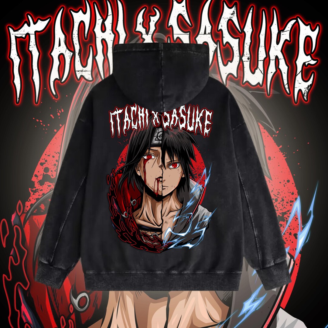 Naruto Anime Oversized Hoodie | Premium Fabric Heavy Hoodie | Anime ...