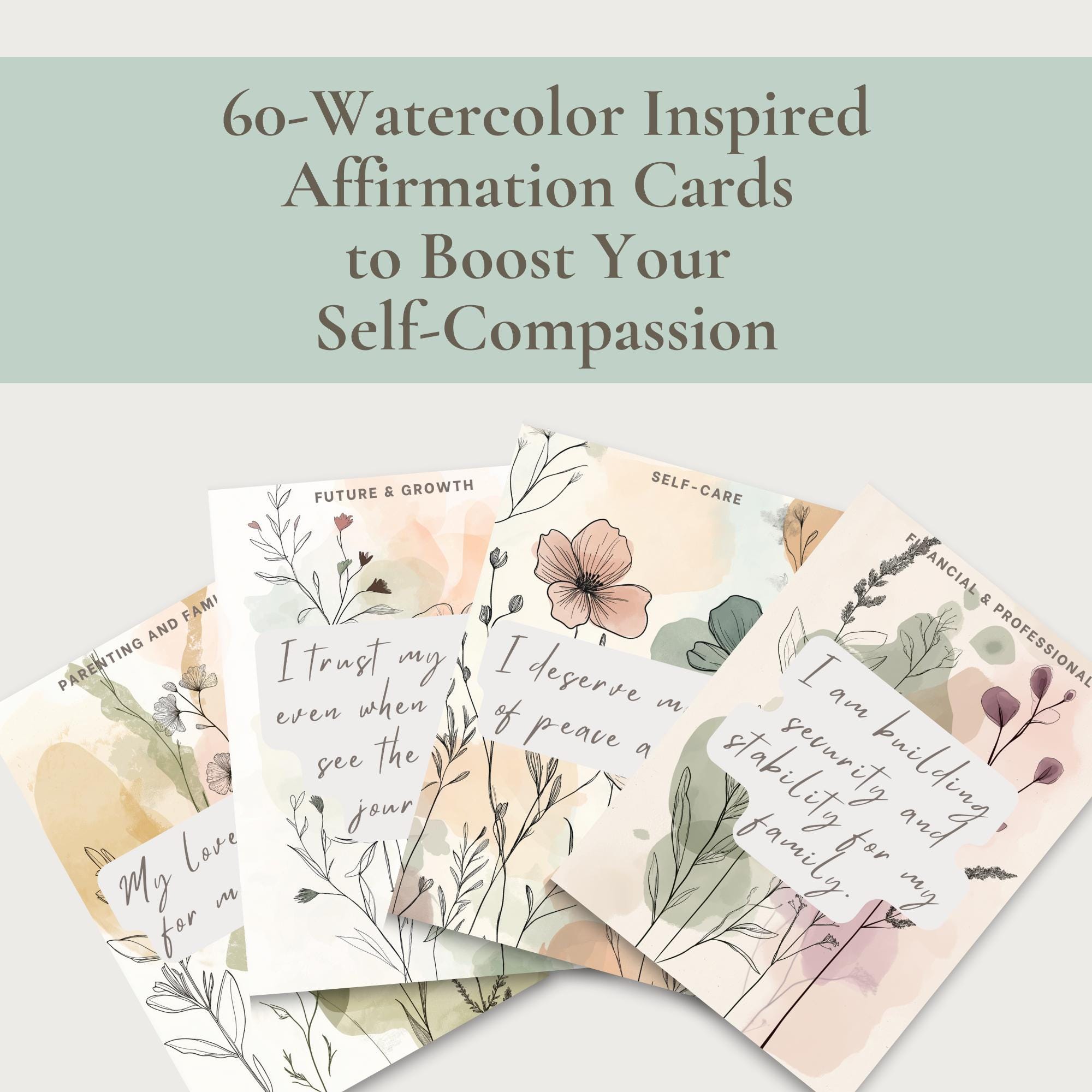 Divorced Mom Affirmation Printable, Uplifting Quotes for Self-love ...