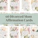 Divorced Mom Affirmation Printable, Uplifting Quotes for Self-love ...