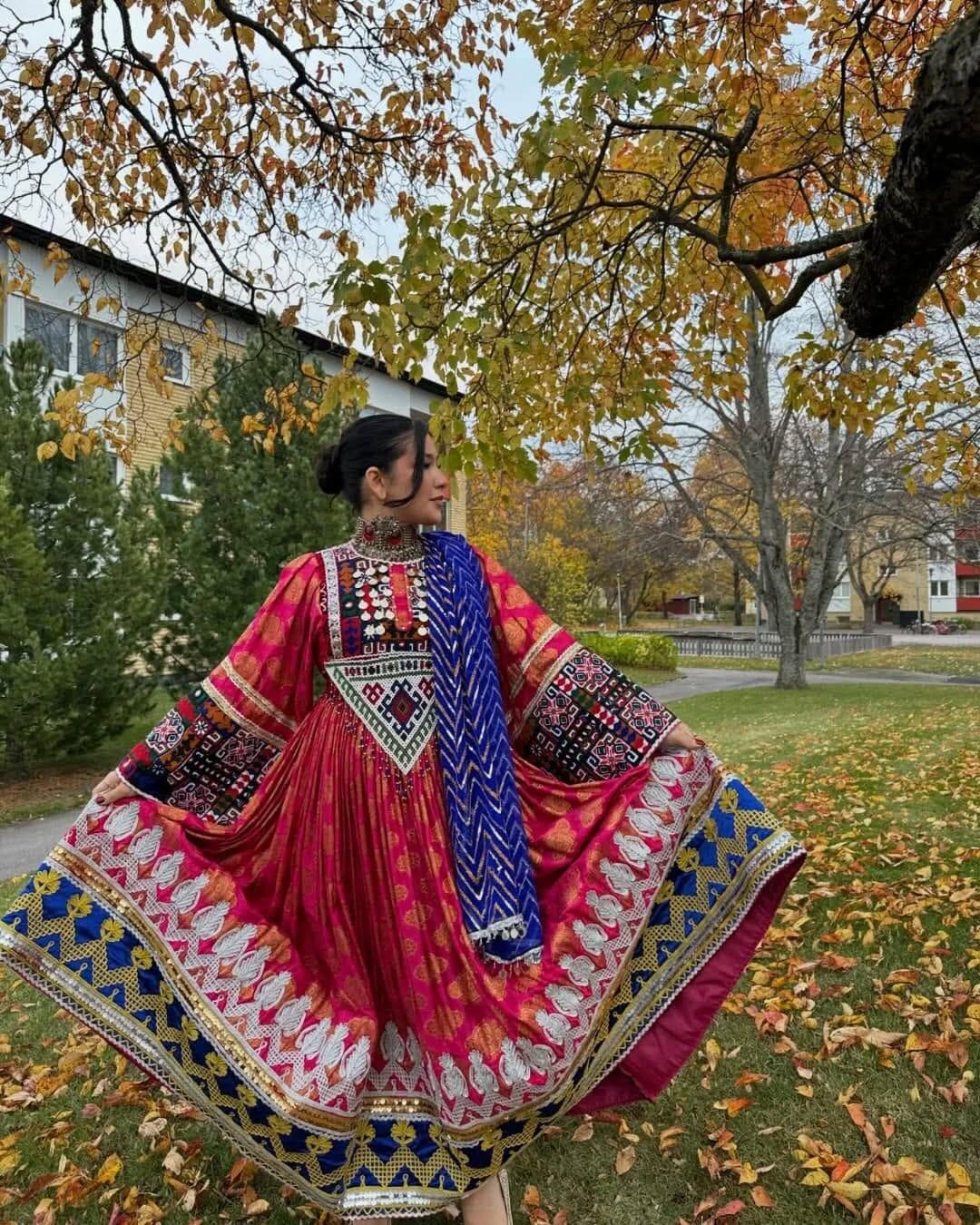 Royal Afghan Traditional Dress – Handmade Afghani Kuchi Dress With ...