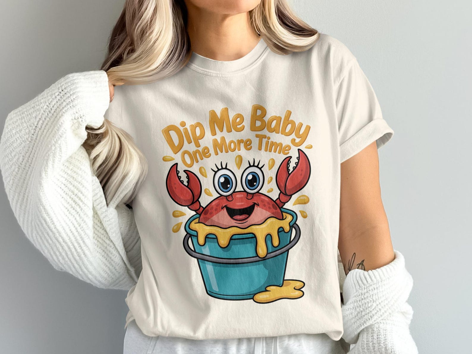 Dip Me Baby Png, Cute Crab Png, One More Time Png, Funny Crab Clipart ...