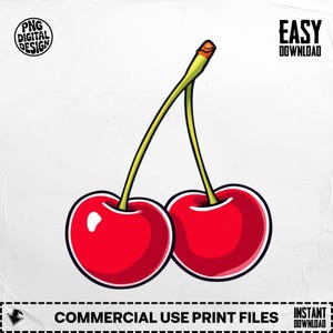 Cherry Png, Cherries Clipart, Fruit Png, Red Cherry, Sweet Cherry ...