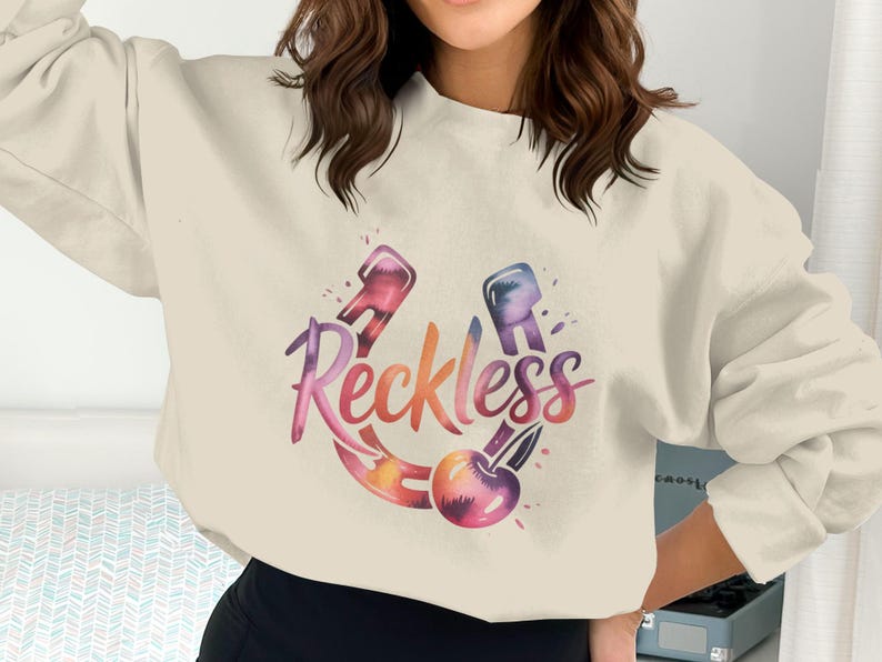 Reckless Png, Horseshoe Png, Rodeo Png, Reckless Clipart, Watercolor ...