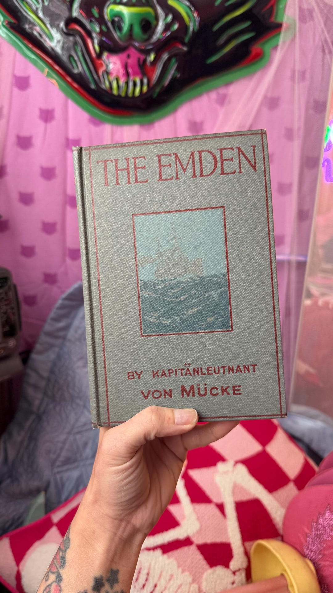 Handbound Antique Book Journal: the Emden, Grid Paper - Etsy