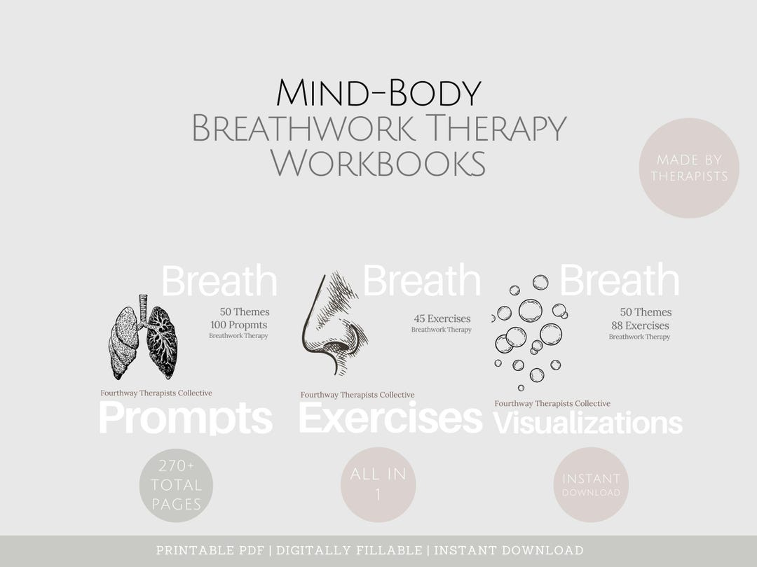 Breathing Exercises Bundle - Prompts Exercises Visualizations ...