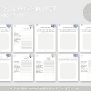 Ultimate CBT Worksheets Mega Bundle for Therapist, Psychologist or ...