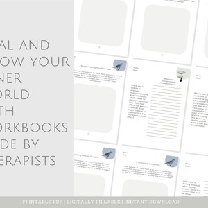 Ultimate CBT Worksheets Mega Bundle for Therapist, Psychologist or ...