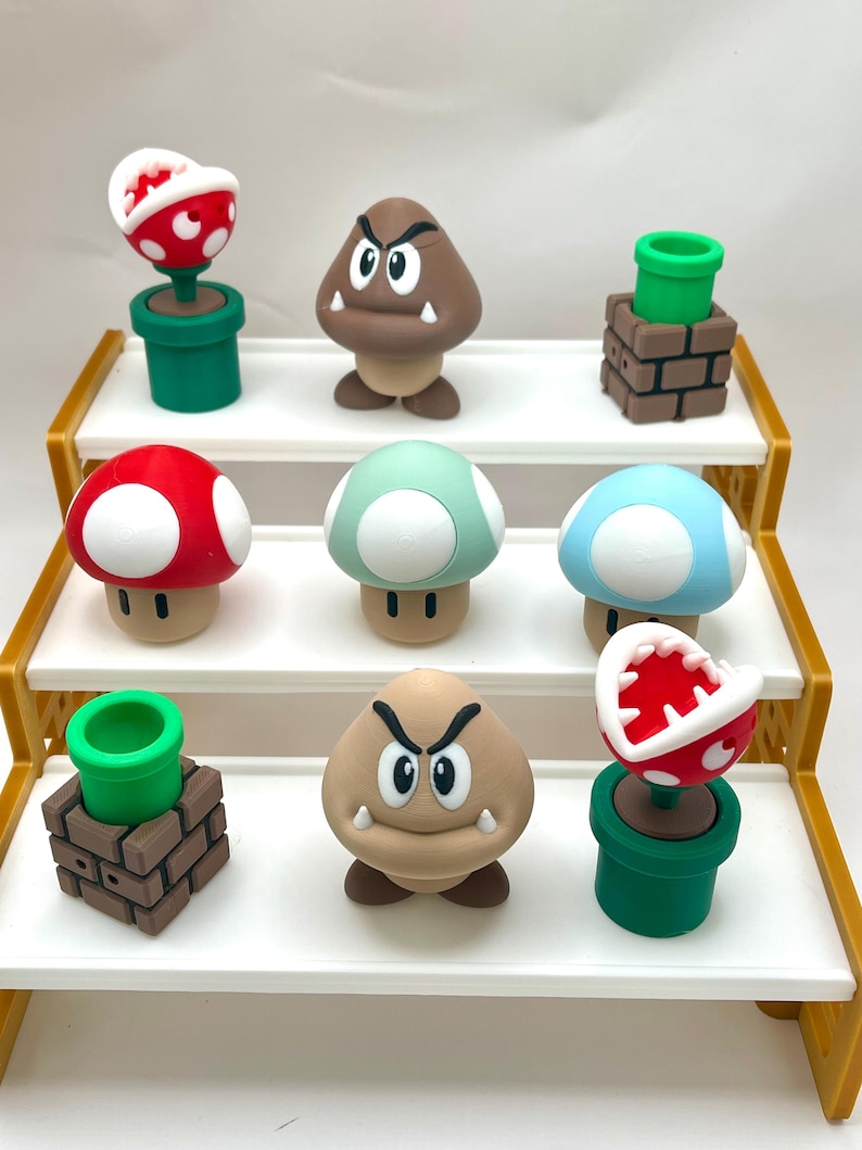 Mario Fidget Clicker ~ Desk Toy ~ Party Favors ~ Stress Relief Toy - Etsy