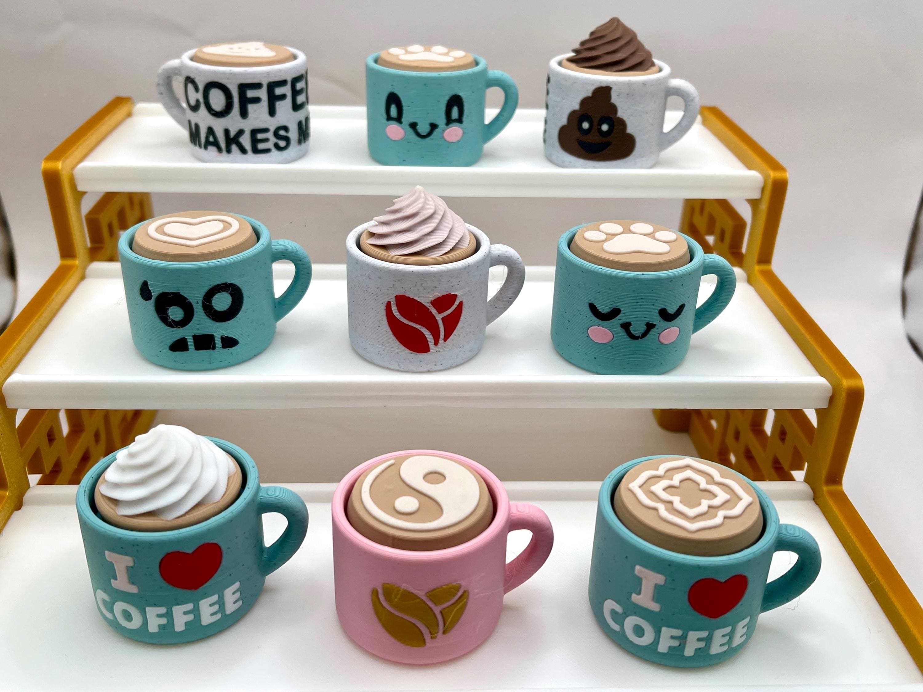 Coffee Fidget Clicker ~ Coffee Lovers ~ Stress Relief ~ Desk Toys ...