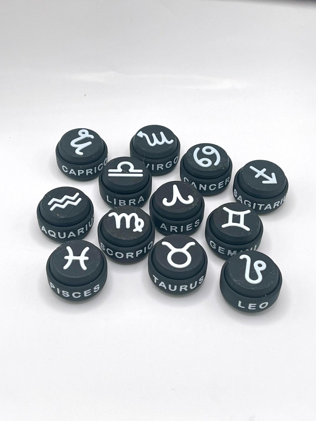 Zodiac Sign ~ Fidget Clicker ~ Desk Toy ~ Stress Relief Toy - Etsy
