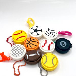 Sports Fidget Clicker Keychain ~ Stress Relief ~ Desk Toy ~ Team Gifts ...