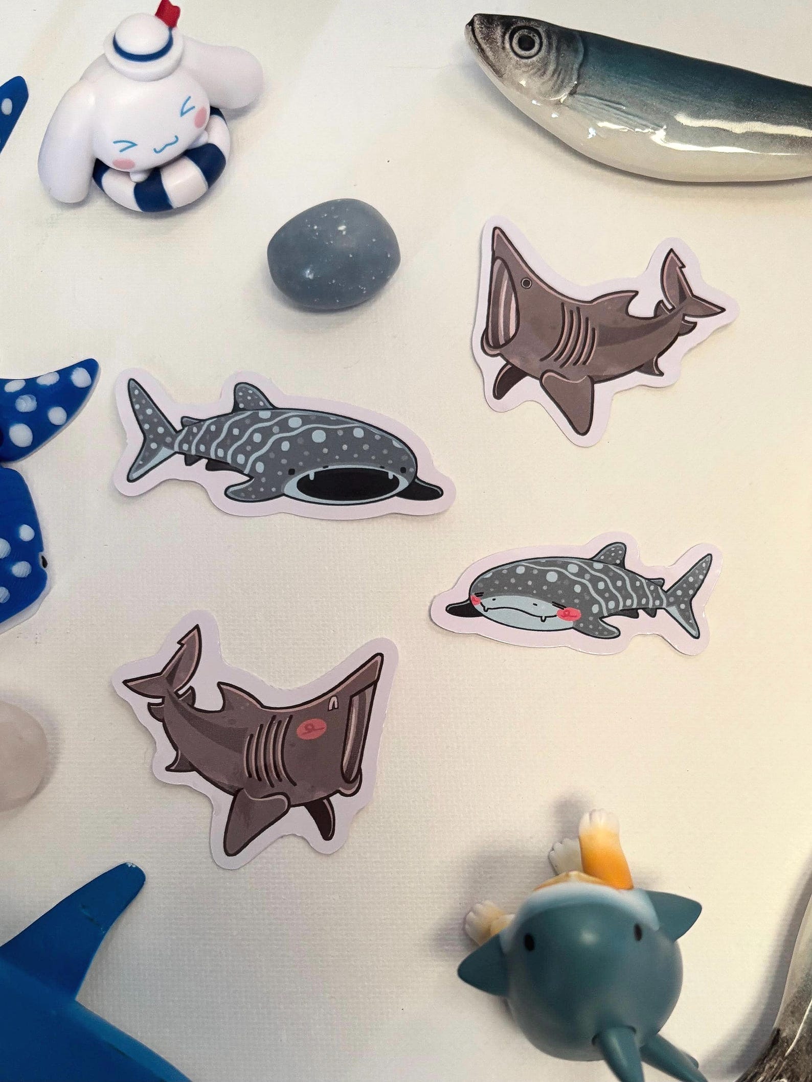 Whale Shark Sticker | Basking Shark Sticker - Etsy