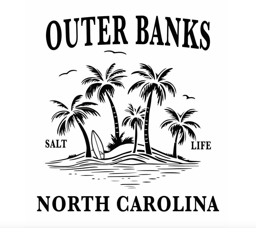 Outer Banks SVG & JPEG - Etsy