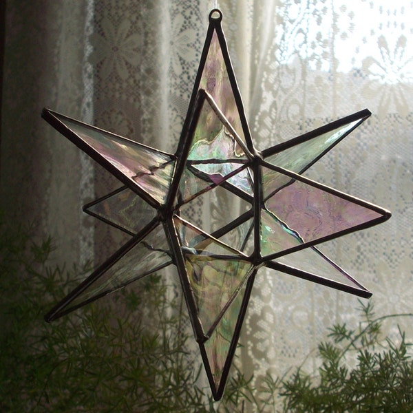 Glass Moravian Star - Etsy