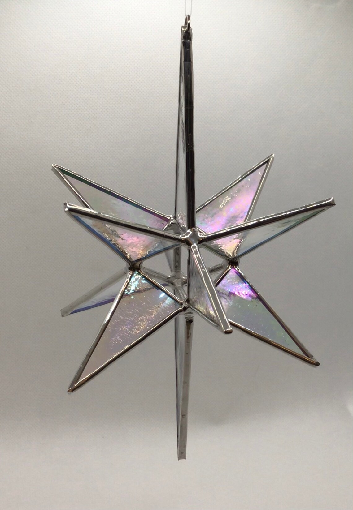 Stained Glass Star 7 12 Point Open Center | Etsy