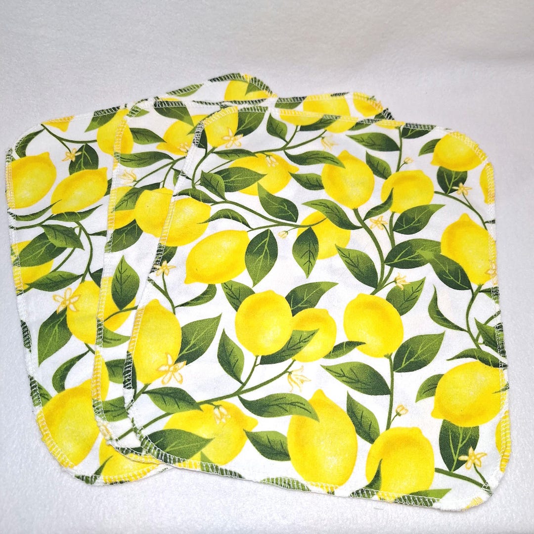 Handmade Paperless Paper Towels Kitchen Reusable Cloth Paper Towel 100% ...