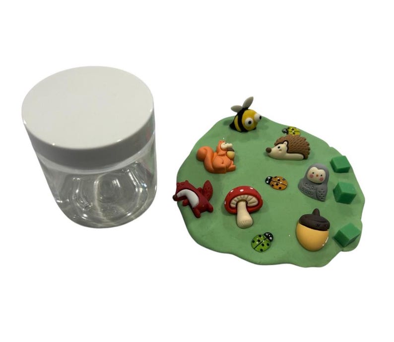 Woodland Animals Playdough, Forest Sensory Play, Playdough Kit, Forest ...