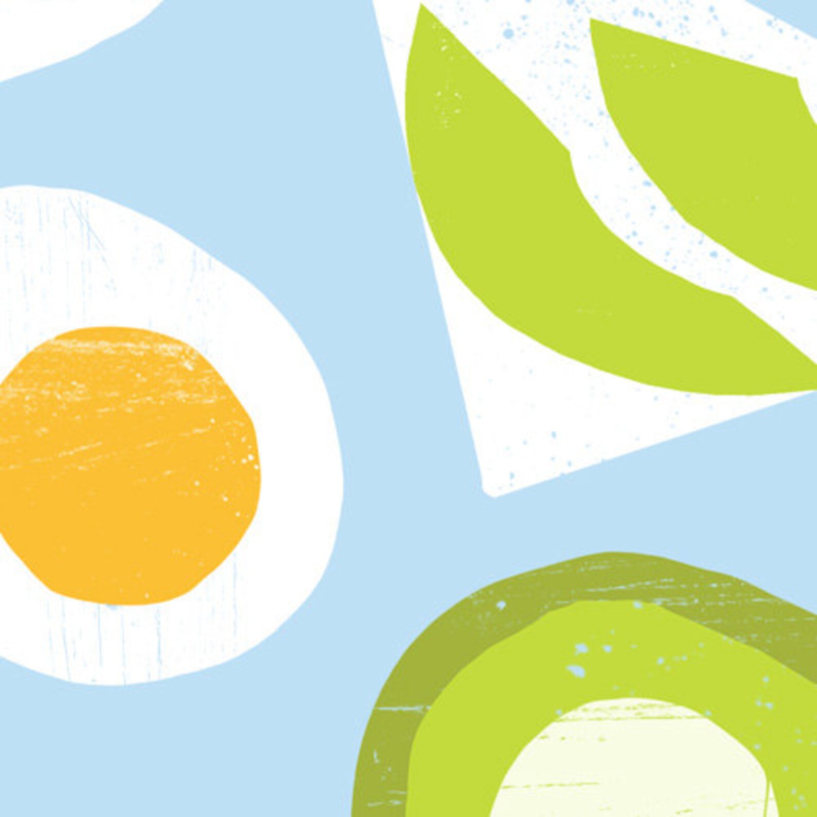 Blue Breakfast Art Print 11x15 Archival Fine Art - Etsy