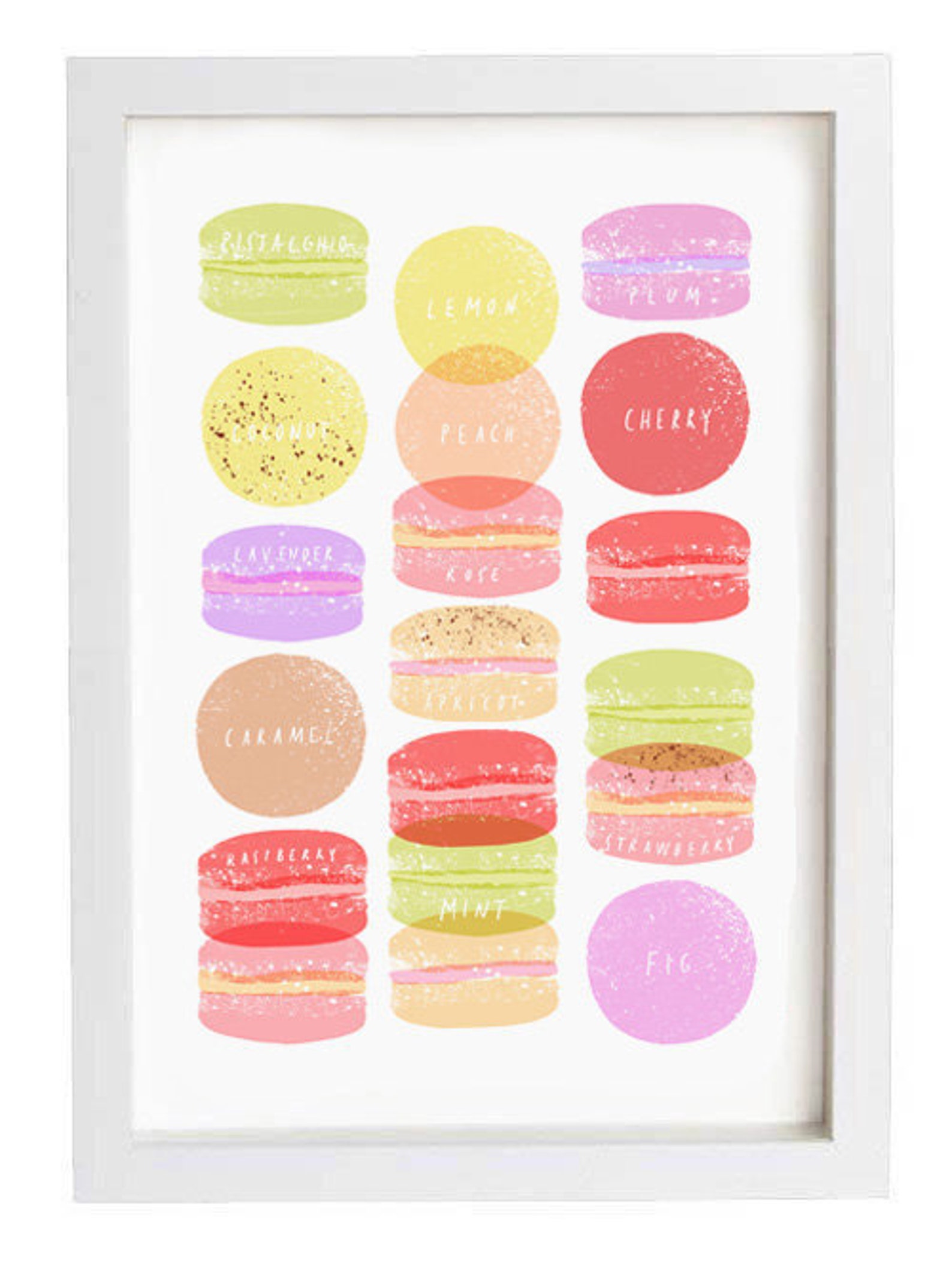 Macarons Love / Art Print / High Quality Fine Art Giclée - Etsy
