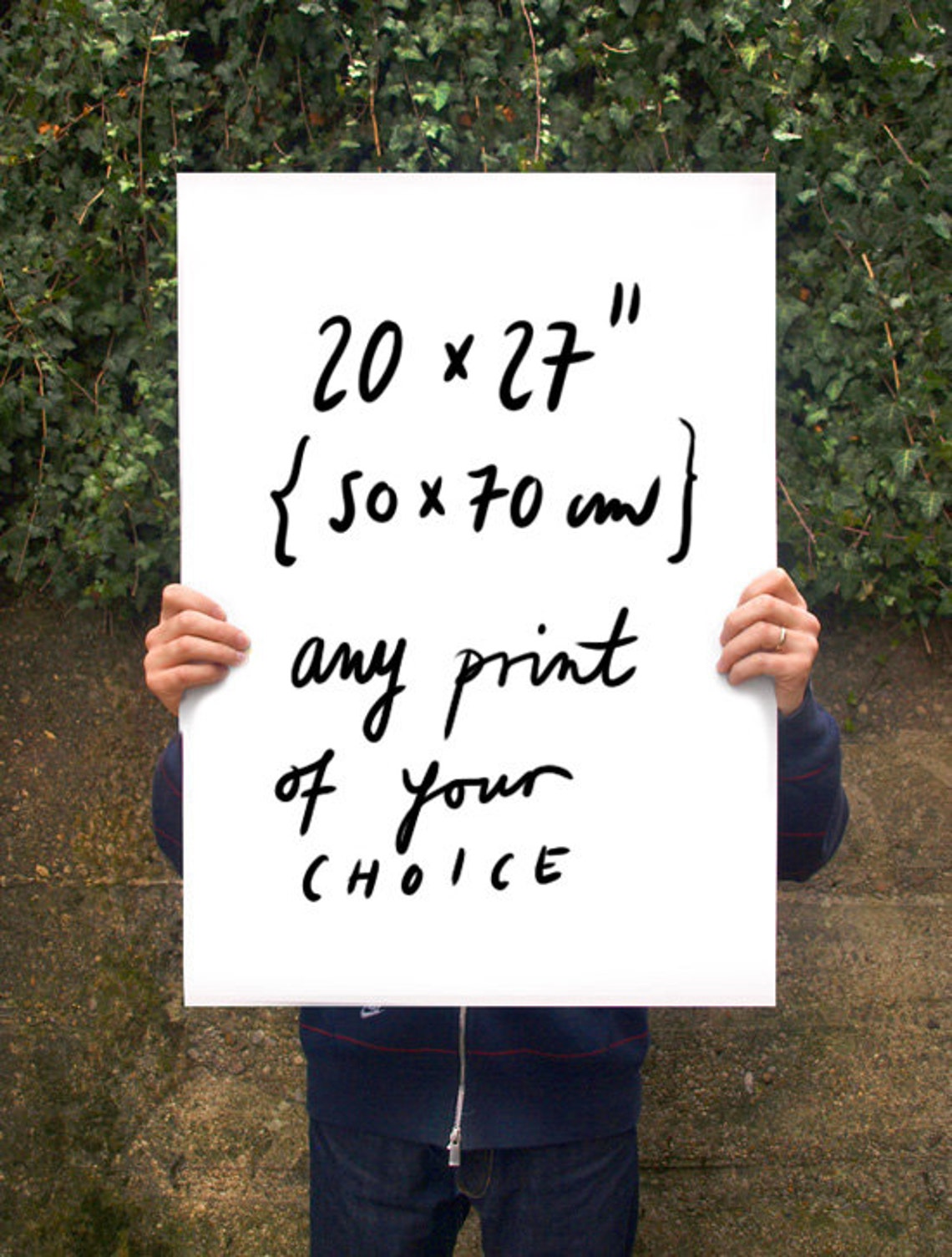 Your Choice Poster print 20x27 archival fine | Etsy