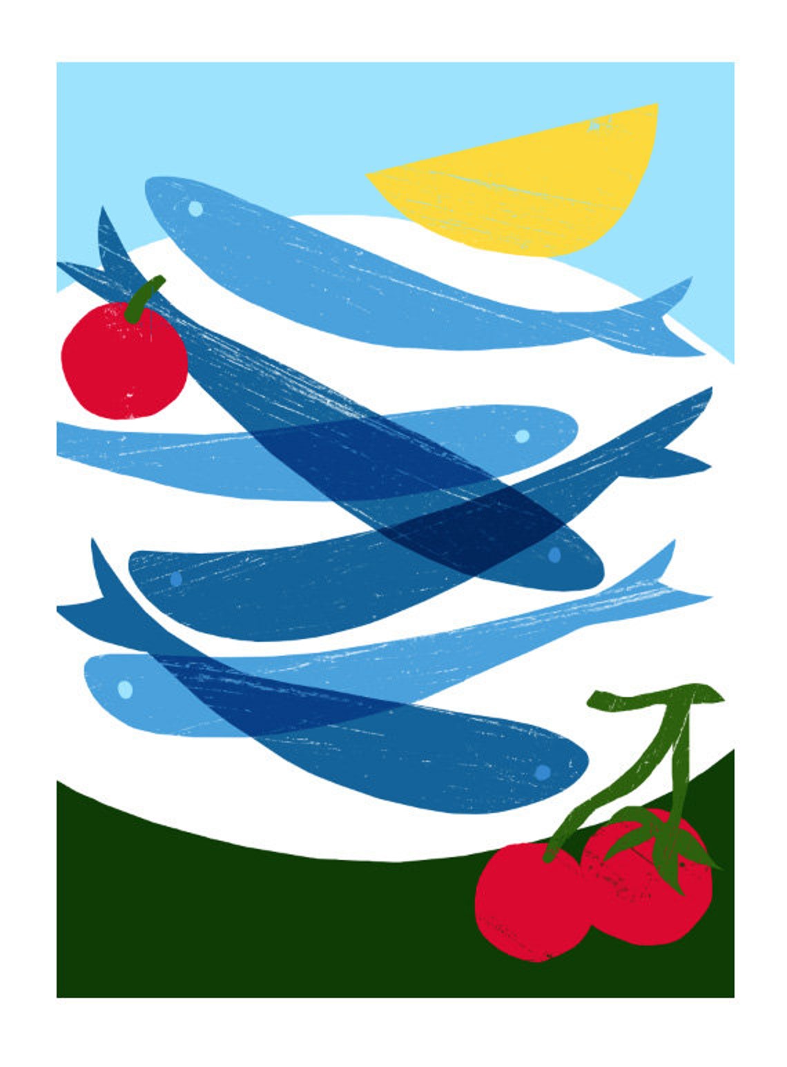 Small Fish Art Print 11x15 Archival Fine Art - Etsy Canada