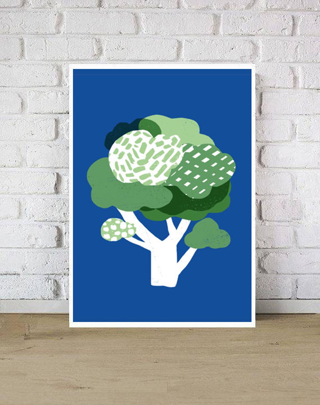 Broccoli Art Print 11x15 Archival Fine Art - Etsy