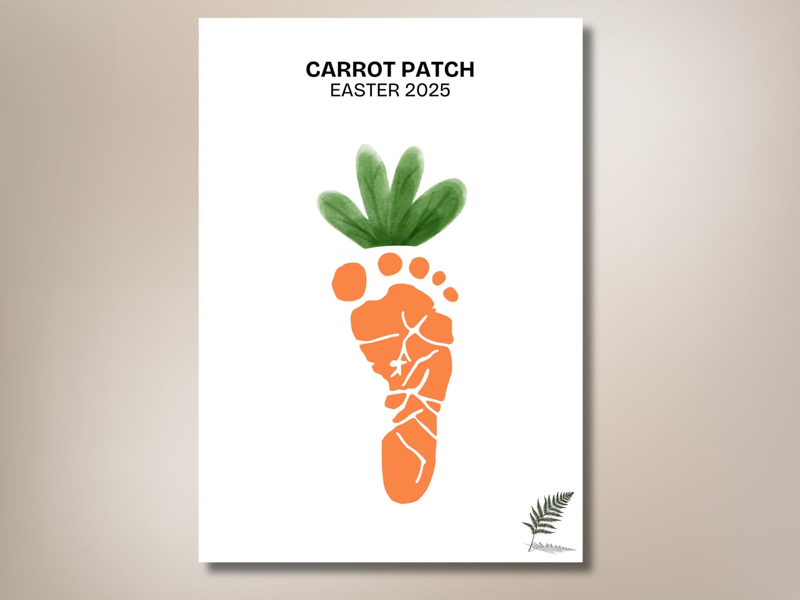 6 Easter Baby Footprint Art, Printable Document, Bunny Footprint ...
