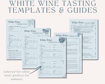 Sommelier-crafted Wine Tasting Template & Guide | Printable Wine ...