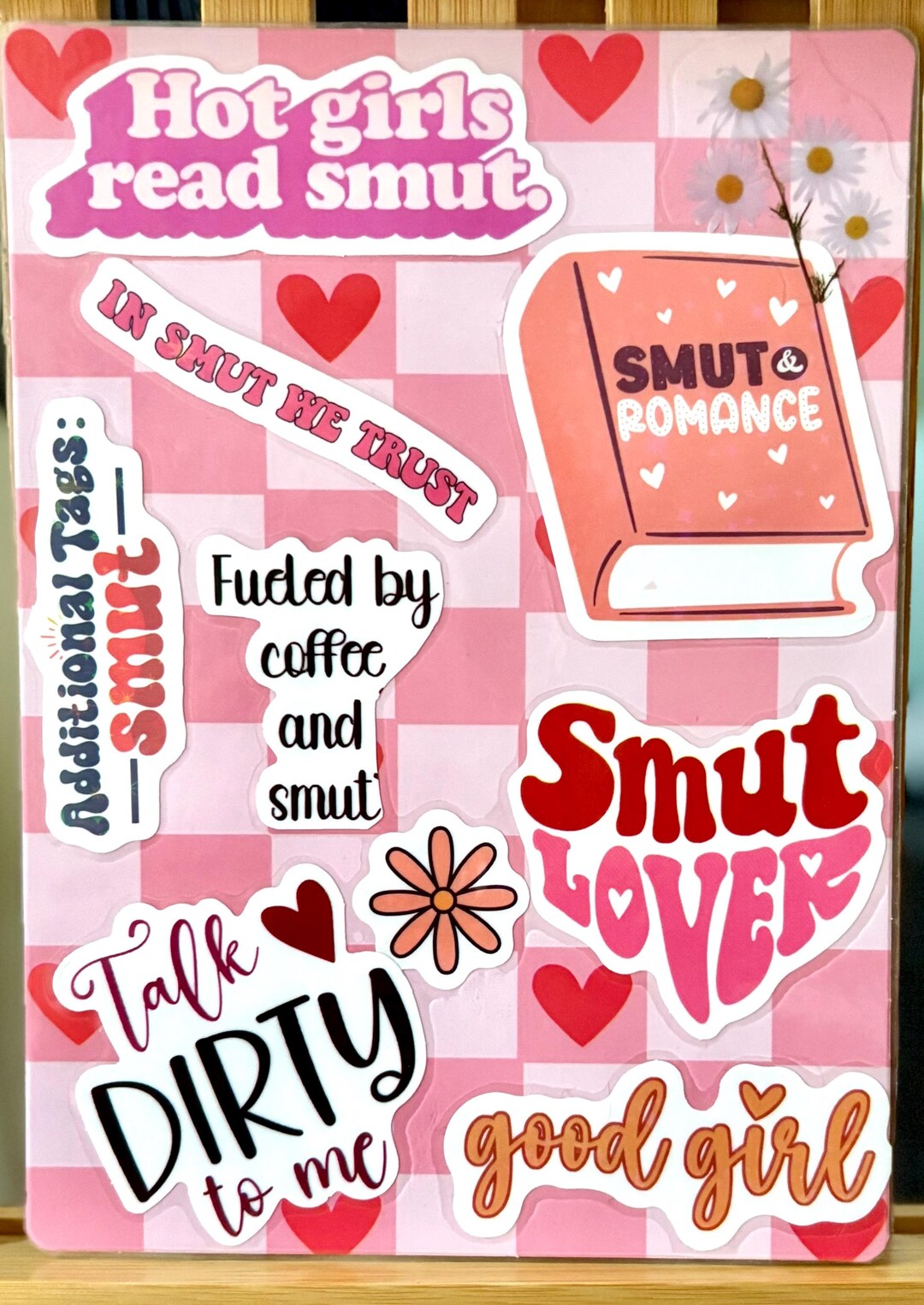 Smut Theme - Handmade Kindle Paperwhite Case Inserts Bookish Art ...
