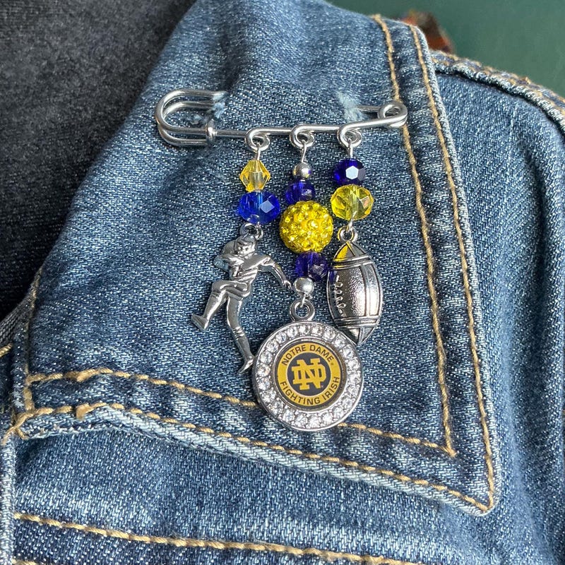Notre Dame Pin - Etsy