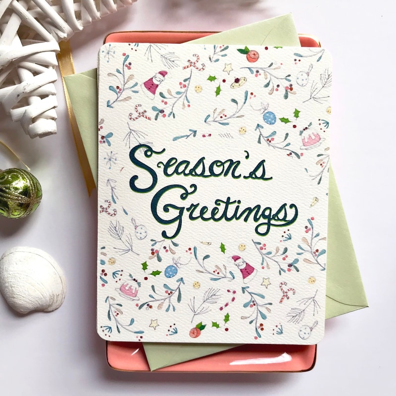 Boxed Christmas Card - Etsy