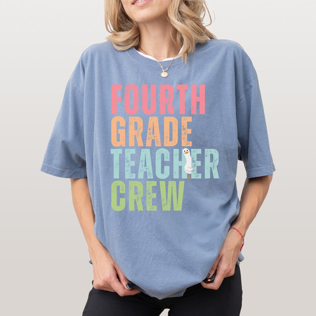 Teacher Team Shirts, Fourth Grade Teacher Shirt, 4th Grade Teacher ...