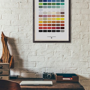 The Colors of Michigan 11in. X 17in. Art Print - Etsy