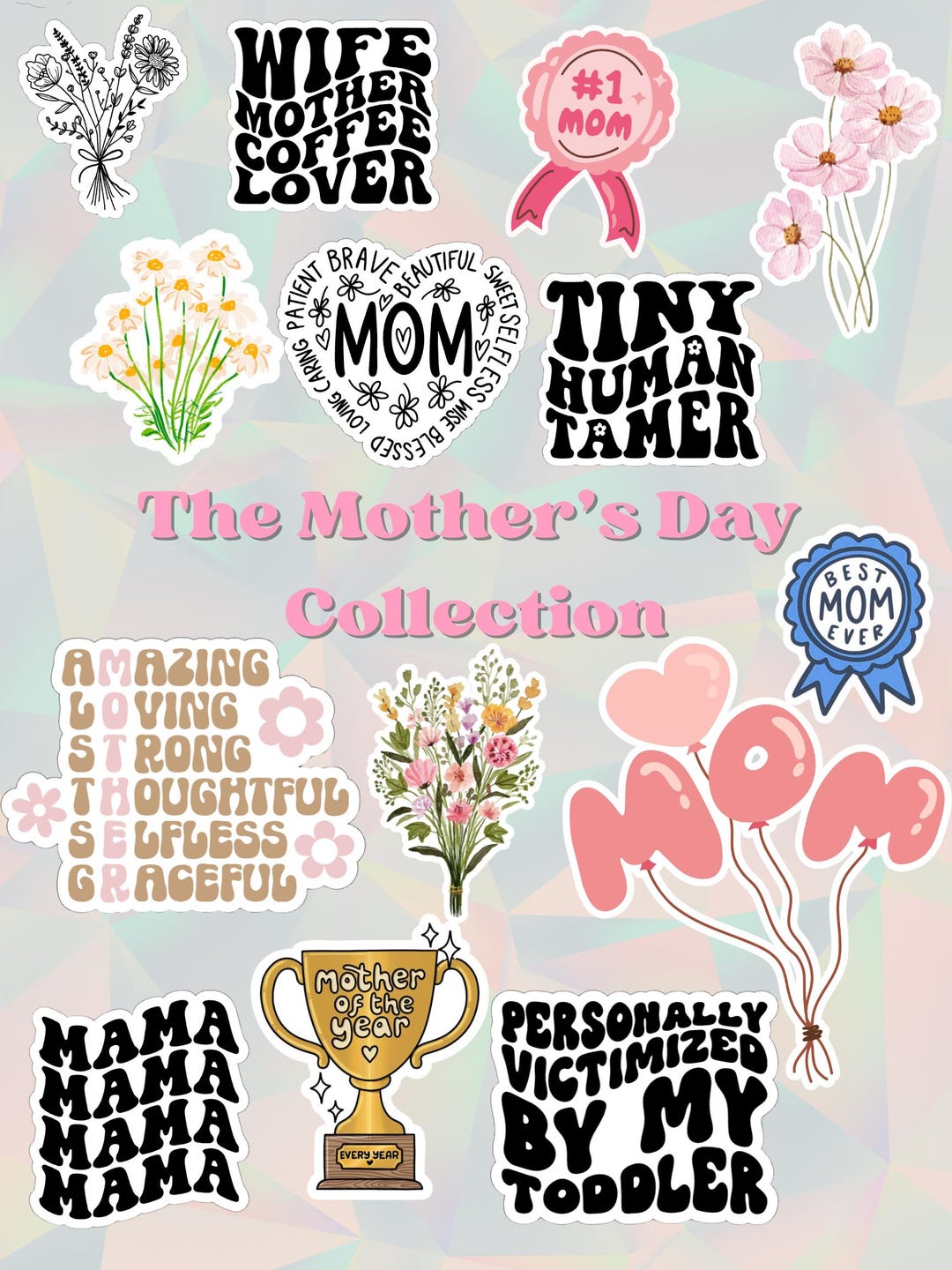 Funny Mother’s Day Sticker – Waterproof Vinyl Decal for Mom, Gift for ...
