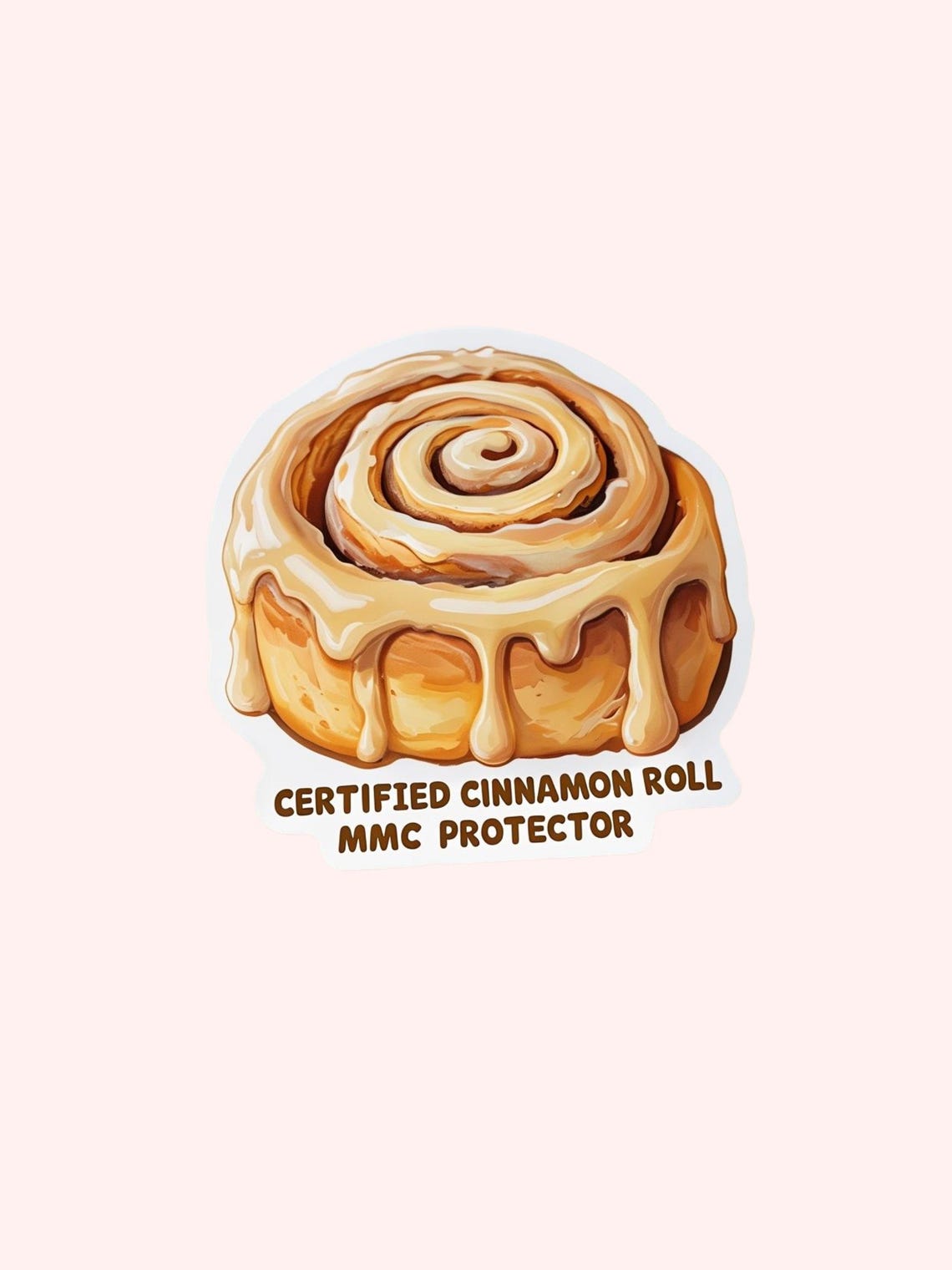 Certified Cinnamon Roll MMC Protector Sticker – Bookish Romance Vinyl ...