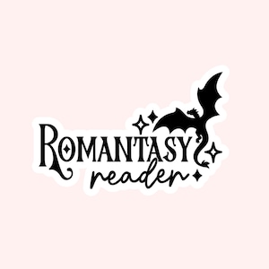 Romantasy Reader Sticker – Fantasy Romance Bookish Vinyl | Booktok ...