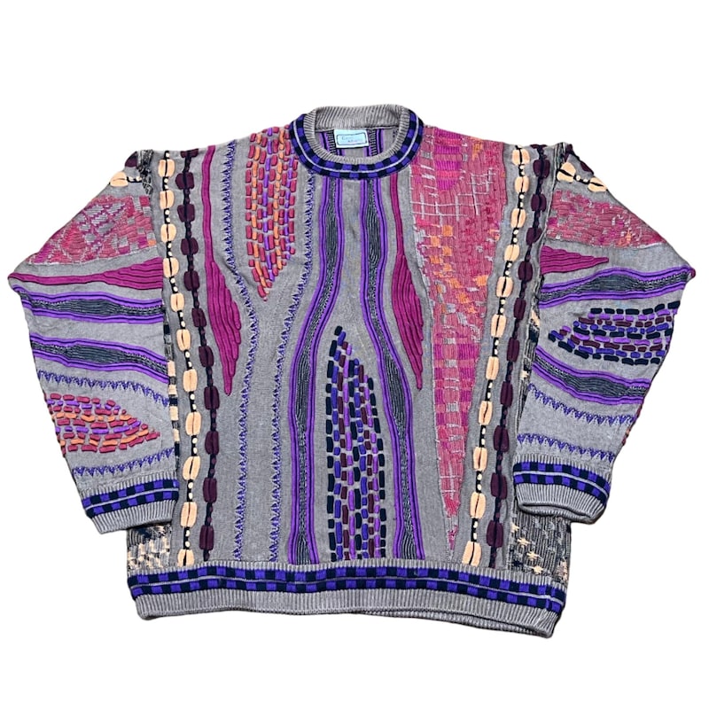 Coogi Sweater - Etsy
