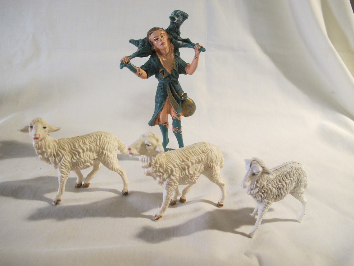 DEPOSE Nativity 11pc. Set Figures ITALY Fontanini Spider Mark | Etsy