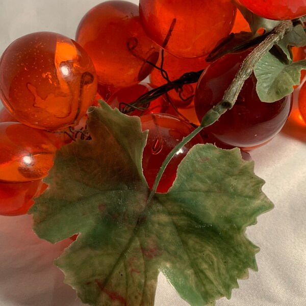 Lucite Grapes - Etsy