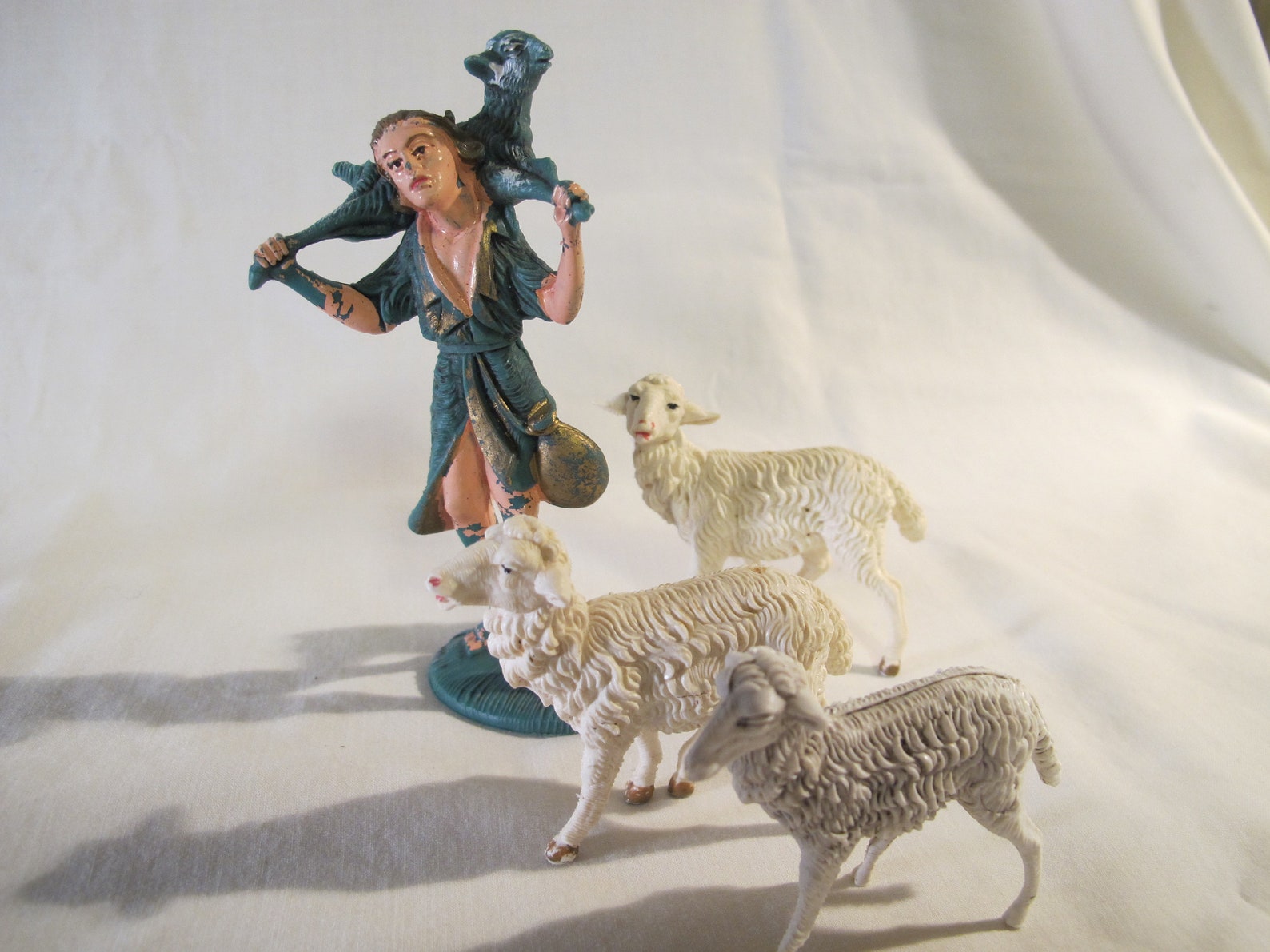 DEPOSE Nativity 11pc. Set Figures ITALY Fontanini Spider Mark | Etsy