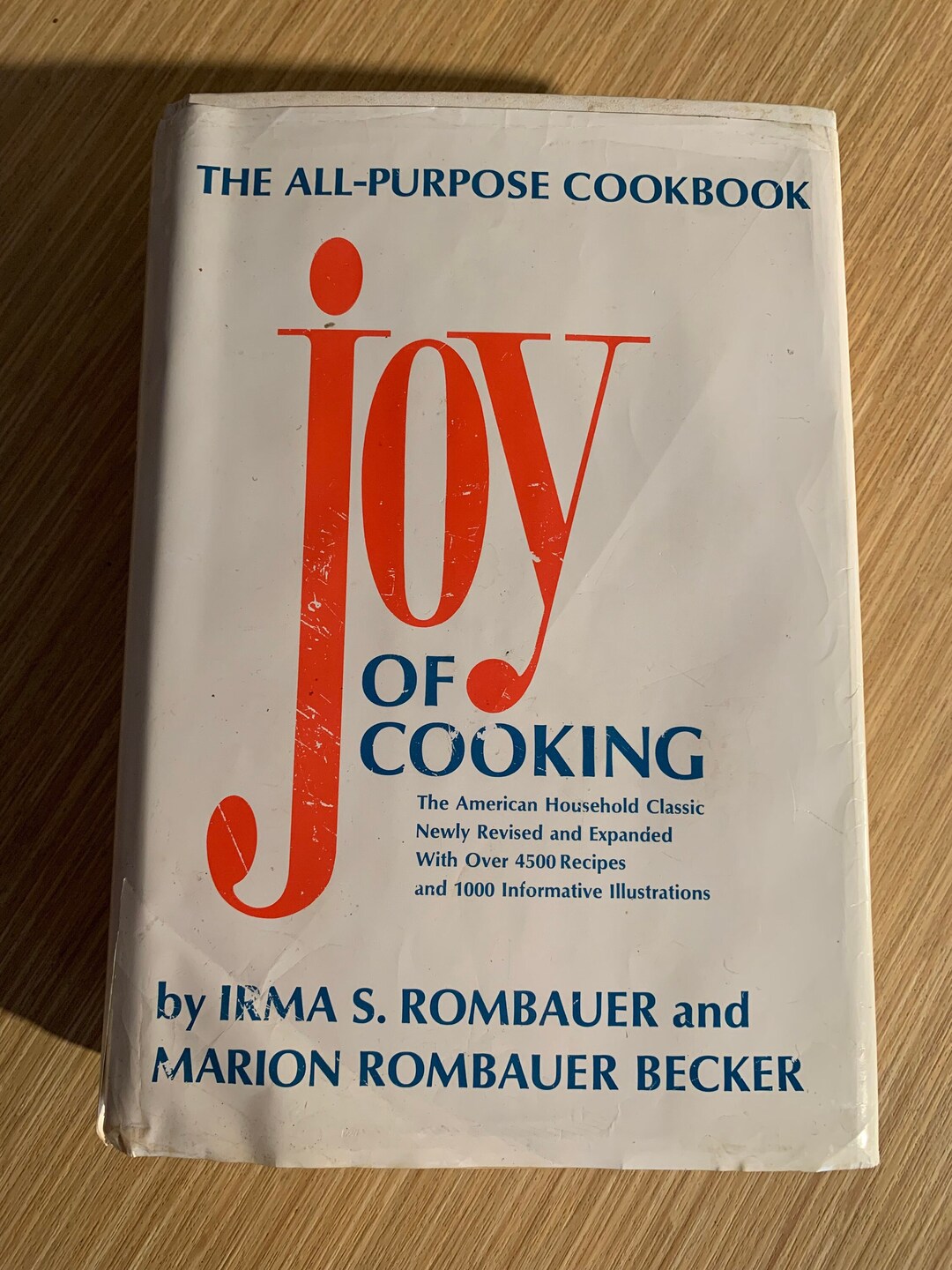 Vintage 1987 JOY of Cooking COOK BOOK Cookbook Recipe Kitchen - Etsy