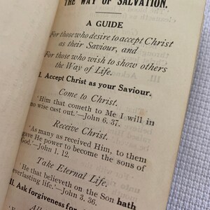 The HOLY BIBLE Pocket Book Vintage 1916 New Testament Pocket Testament ...