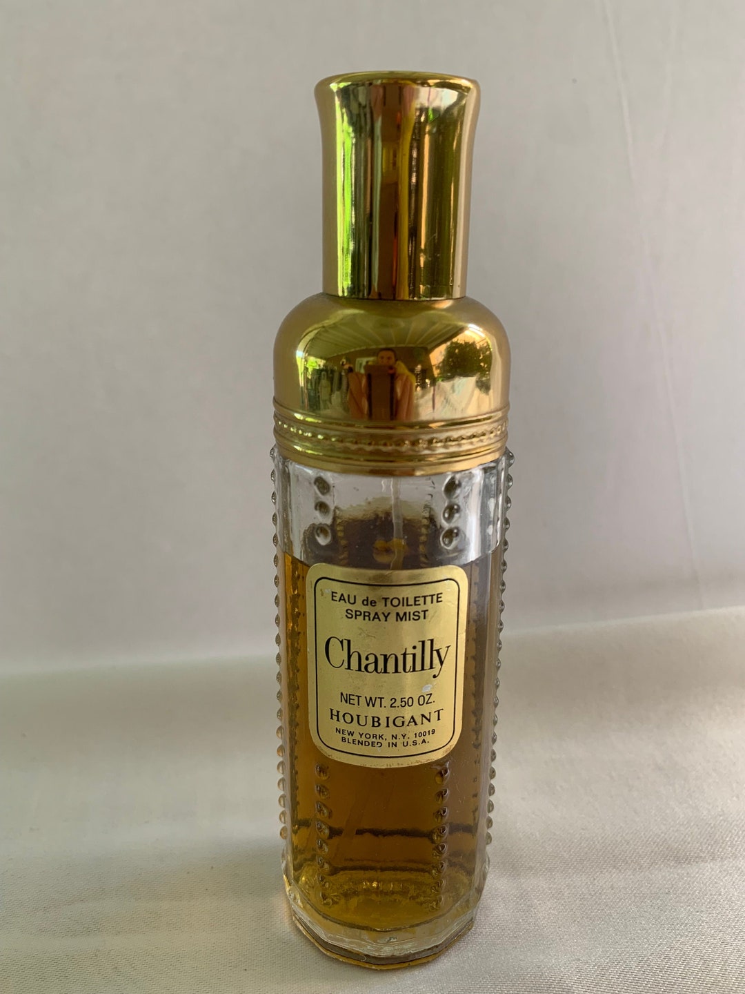 CHANTILLY Houbigant Spray Mist Perfume 2.5 Oz Bottle 85% Full Fragrance ...
