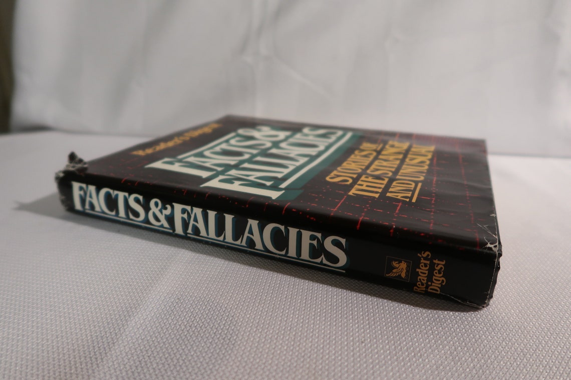FACTS and Fallacies Book Stories of Strange & Unusual HC DJ - Etsy