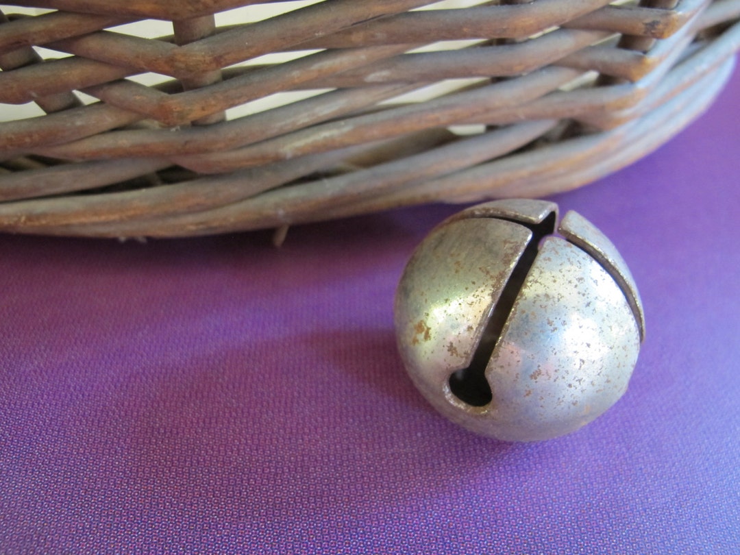Vintage METAL Santa's SLEIGH BELL Holiday Decorative Jingle - Etsy
