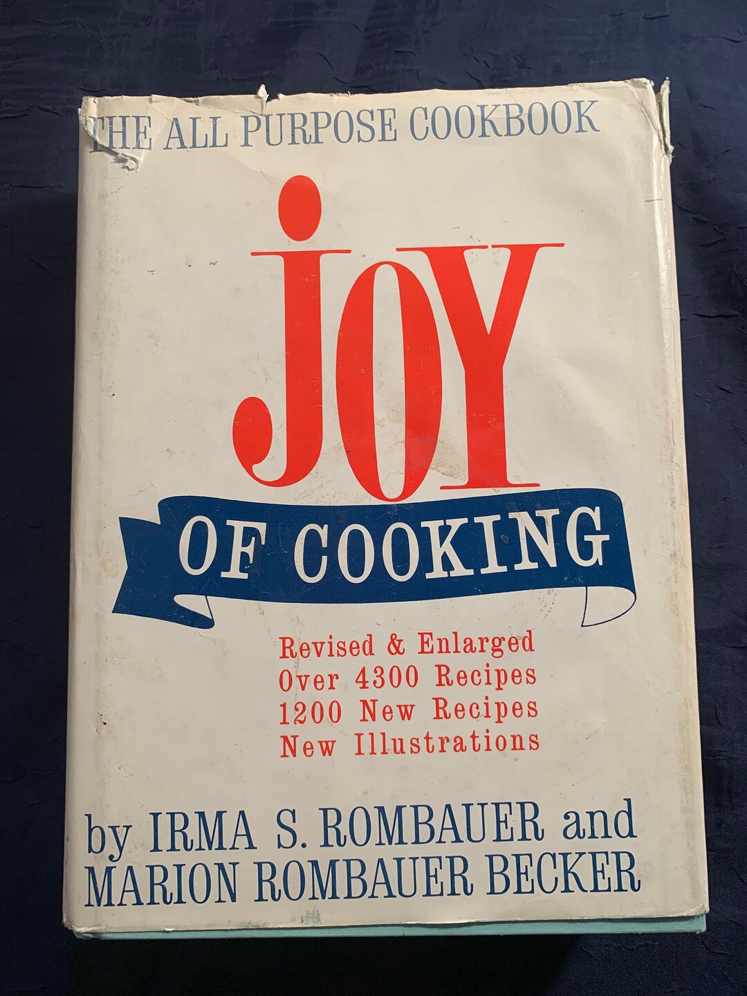 Vintage 1964 JOY of Cooking COOK BOOK Cookbook Recipe Kitchen - Etsy