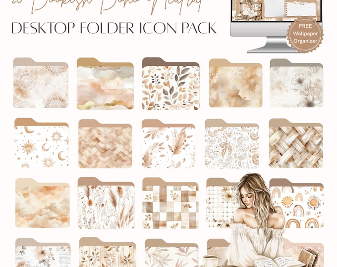 Pink Glitter Folder Icon Pack for Mac and Windows, Magenta Glitz & Glam ...