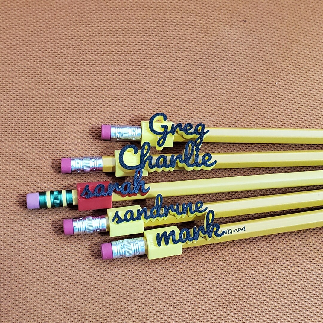 Customizable Pencil Toppers – Fun & Unique for Kids / Adults ...