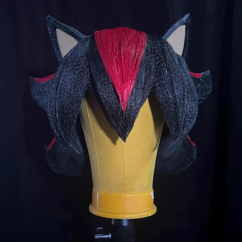 Shadow the Hedgehog Wig - Etsy
