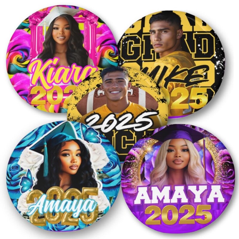 Button Pins - Etsy